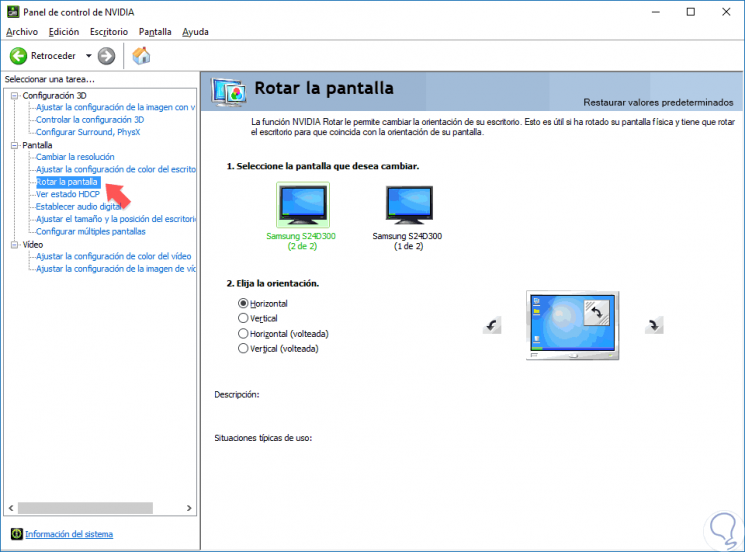 Cómo rotar pantalla en Windows 10 - Solvetic