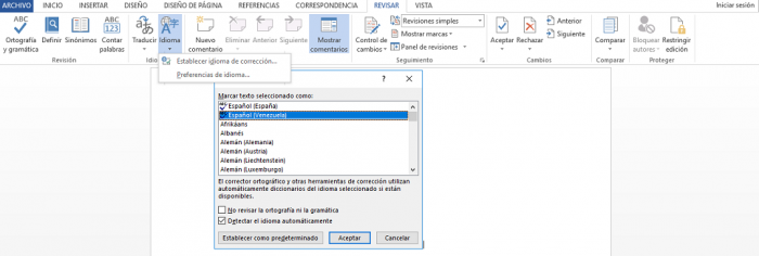 Cómo activar corrector ortográfico Word 2016 - Solvetic
