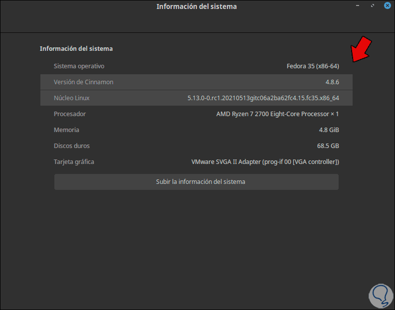 Cómo saber que versión de Fedora tengo ️ - Solvetic