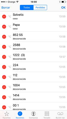 Cómo borrar el historial de llamadas en el iPhone - Solvetic