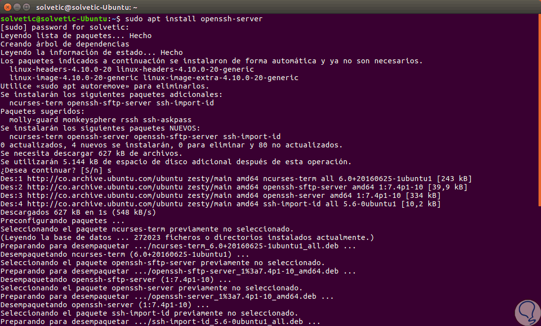 Cómo crear y configurar túnel SSH en Linux - Solvetic Cómo crear y configurar túnel SSH en Linux - Solvetic