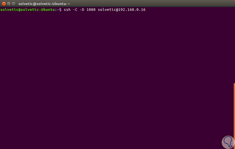 Cómo crear y configurar túnel SSH en Linux - Solvetic Cómo crear y configurar túnel SSH en Linux - Solvetic