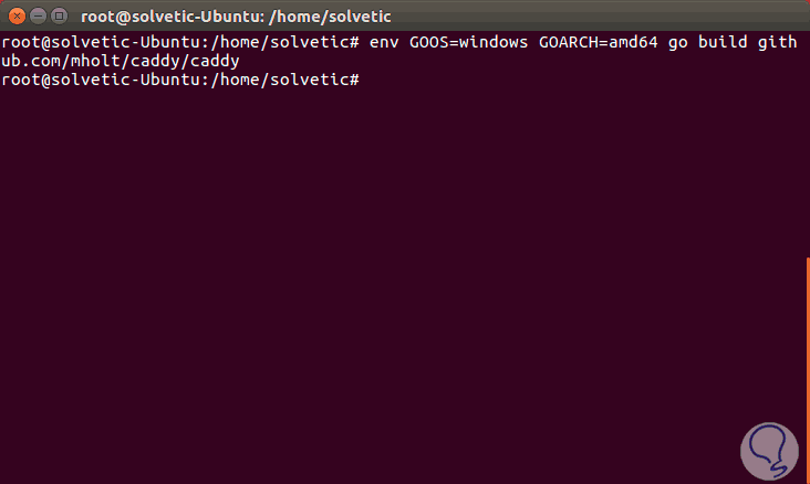 Cómo crear archivos ejecutables GO en Ubuntu 17 - Solvetic
