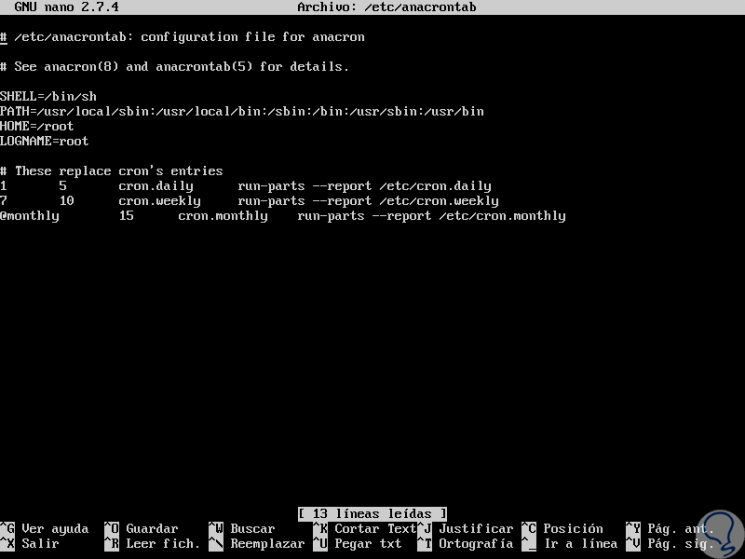 Cómo programar tareas usando Anacron en Linux - Solvetic