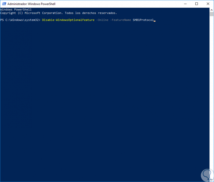 Activar SMB2 y SMB1 Windows 10 - Solvetic