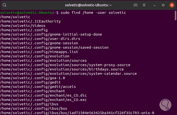 Cómo usar comando Find en Linux - Solvetic