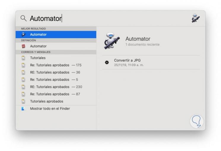 Cómo usar Automator Mac OS - Solvetic