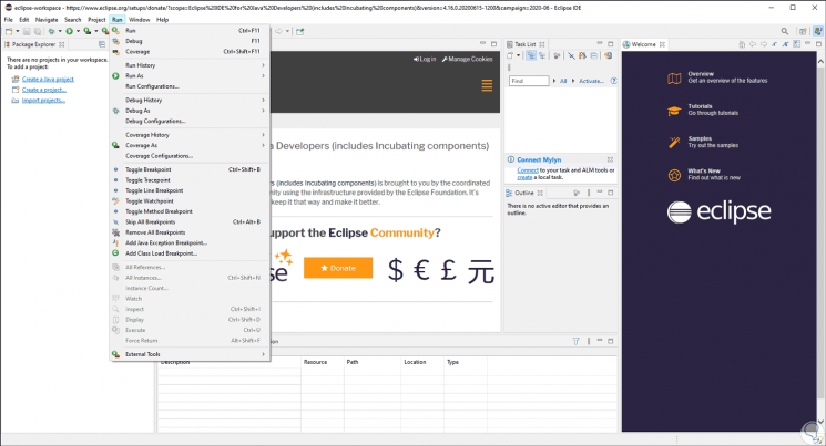 Instalar Eclipse IDE Windows 10 ️ 2021 - Solvetic