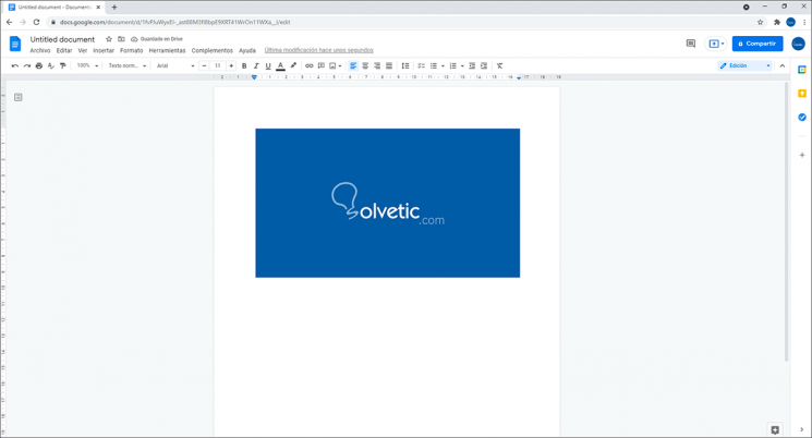 Cómo girar y rotar imagen en Google Docs ️ - Solvetic