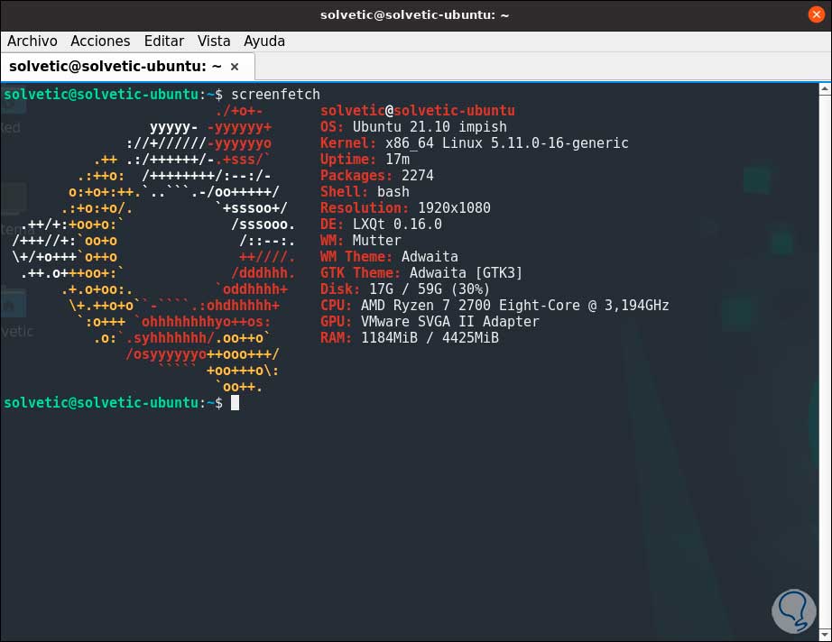 Instalar LXQt Ubuntu 21.04 ️ ESCRITORIO - Solvetic