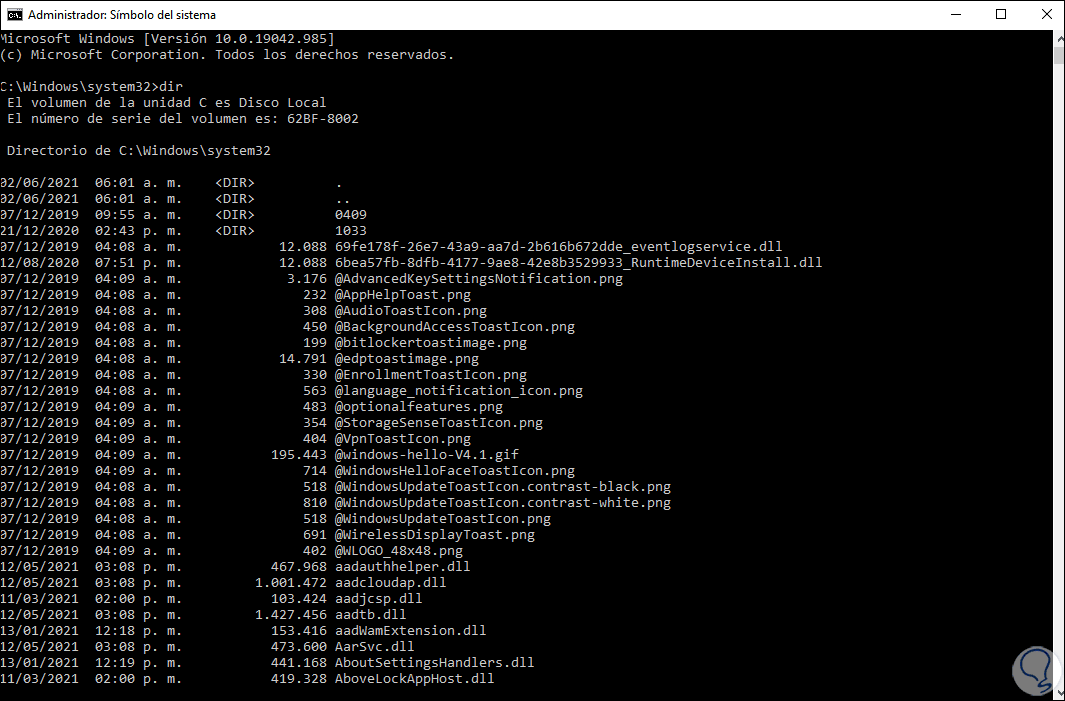 Dónde está la carpeta System32 en Windows 10 ️ - Solvetic