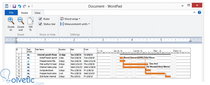 Microsoft Project 2013 - Solvetic - Página 26