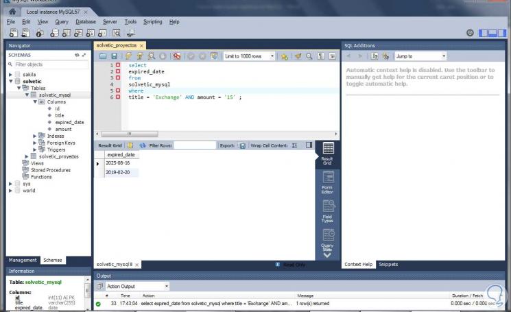 Cómo seleccionar registros en la base de datos MySQL - Solvetic