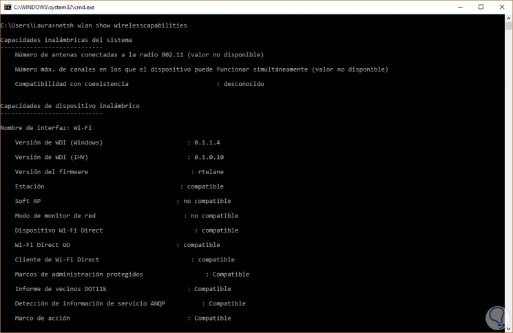 Comando Netsh para gestionar conexión red WiFi Windows - Solvetic