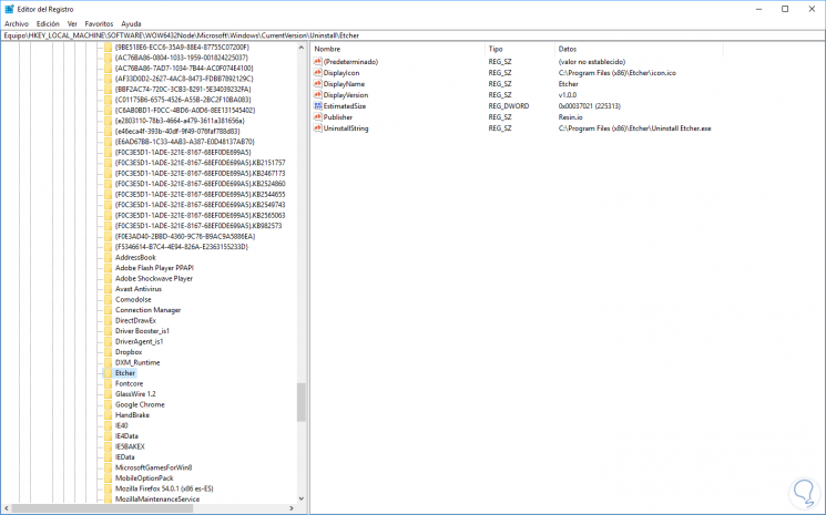 Cómo ocultar programas en programas y características Windows 10 - Solvetic