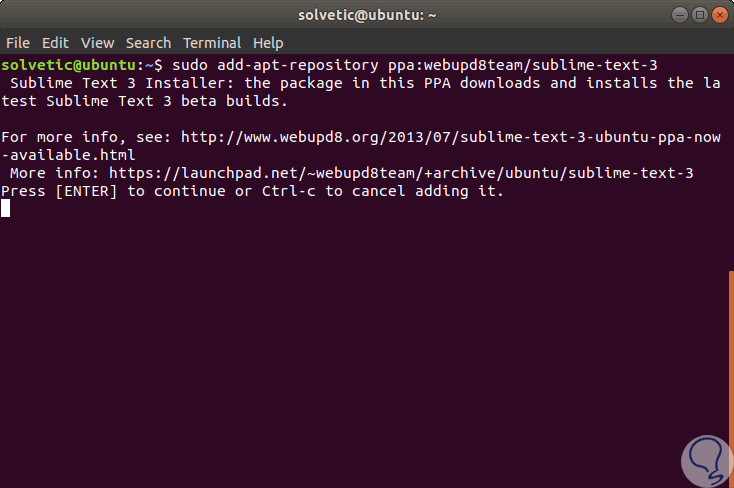 Cómo instalar Sublime Text 3 en Ubuntu 18.04 - Solvetic