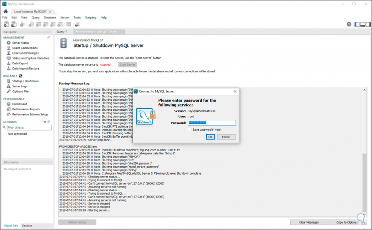 Iniciar, detener o reiniciar servicio MySQL en Linux, Windows o mac ...