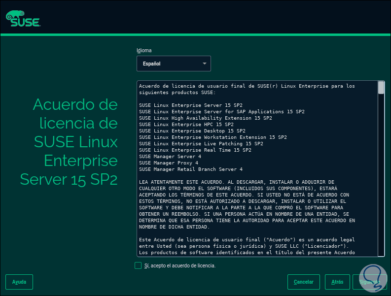 Cómo instalar Suse Linux Enterprise Server 15 - Solvetic