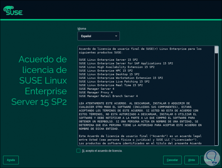 Cómo instalar Suse Linux Enterprise Server 15 - Solvetic