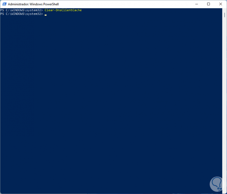 Limpiar DNS Windows 11 CMD o PowerShell ️ - Solvetic