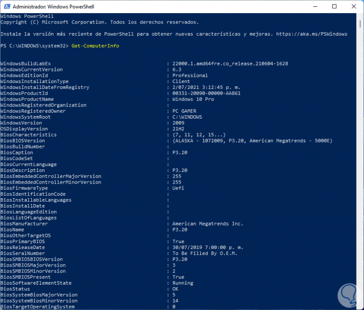 Cómo ver las Características de mi PC Windows 11 ️ - Solvetic