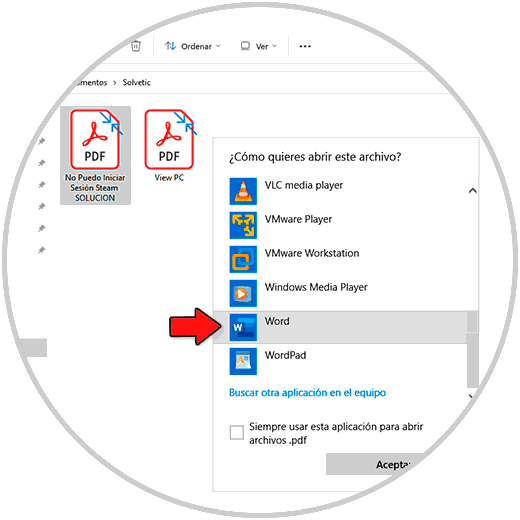 Cómo abrir un PDF en Word ️ 100% - Solvetic Cómo abrir un PDF en Word ️ 100% - Solvetic