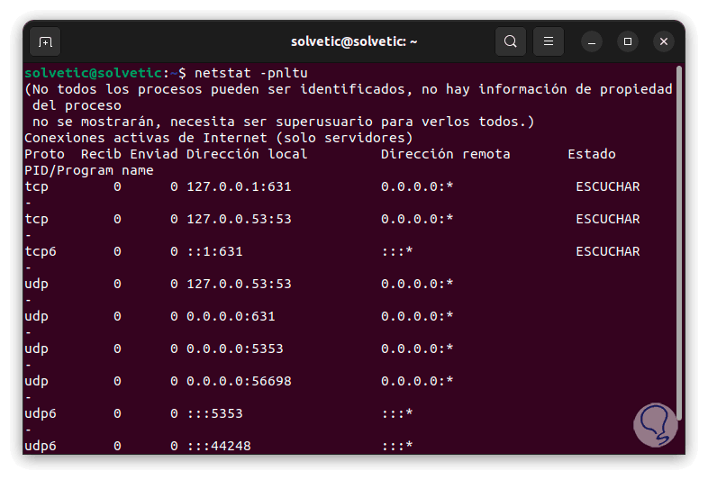 INSTALAR NETSTAT LINUX - Solvetic