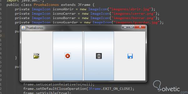 Utilizar imágenes como iconos en Java - Solvetic