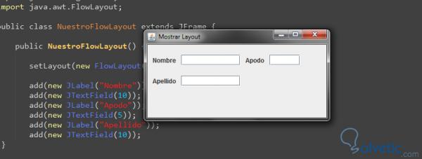 Administración de Layouts en Java - Solvetic