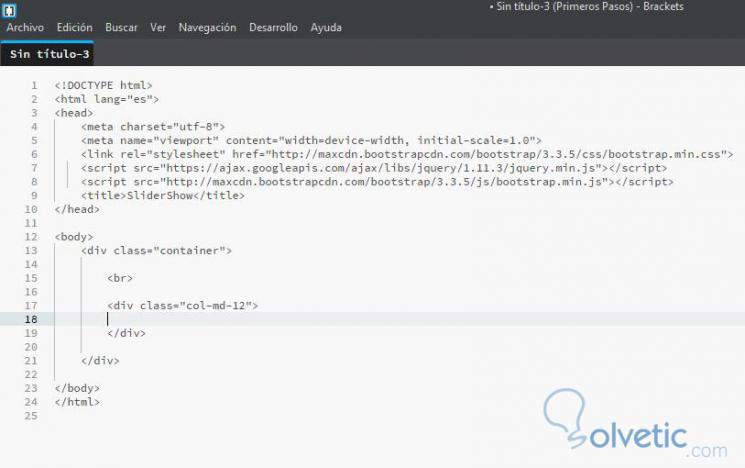 Aprendiendo a hacer un slideshow responsive con HTML5 + Bootstrap - Solvetic