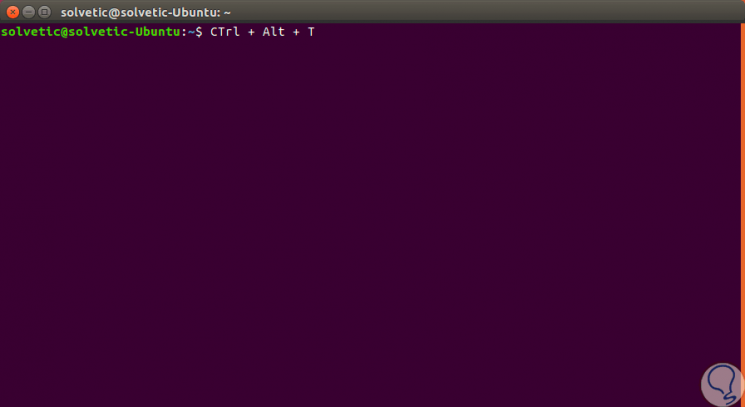 Abrir ventana de terminal consola comandos Ubuntu Linux - Solvetic