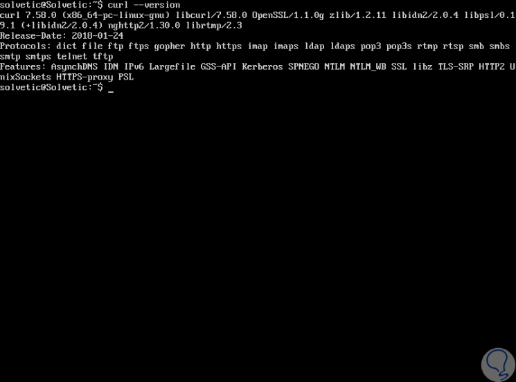 Cómo usar y ejemplos comando cURL Linux - Solvetic