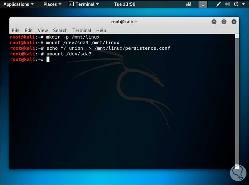 Cómo instalar Kali Linux en USB Persistente - Solvetic