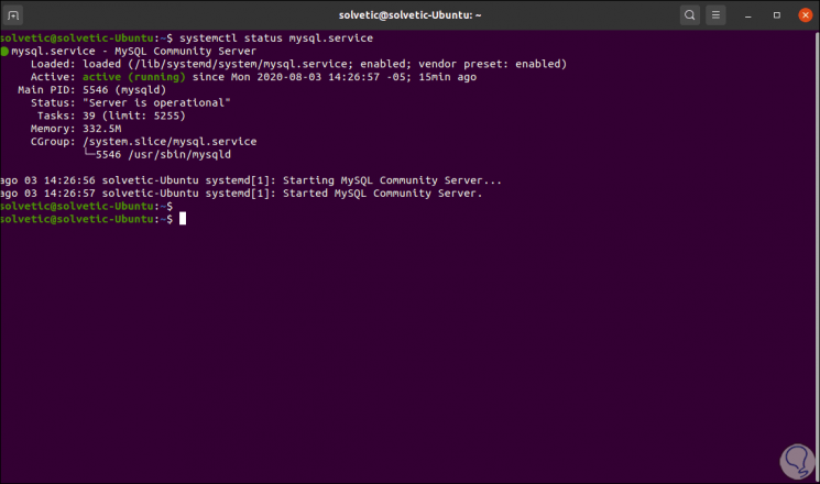 Cómo instalar MySQL en Ubuntu 20.10 - Solvetic