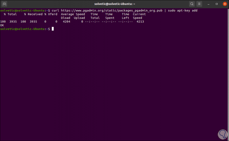 Instalar PostgreSQL y pgAdmin4 en Ubuntu 20.10 - Solvetic