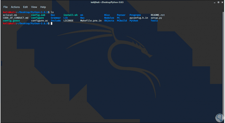 Instalar Python Kali Linux 2020 - Solvetic