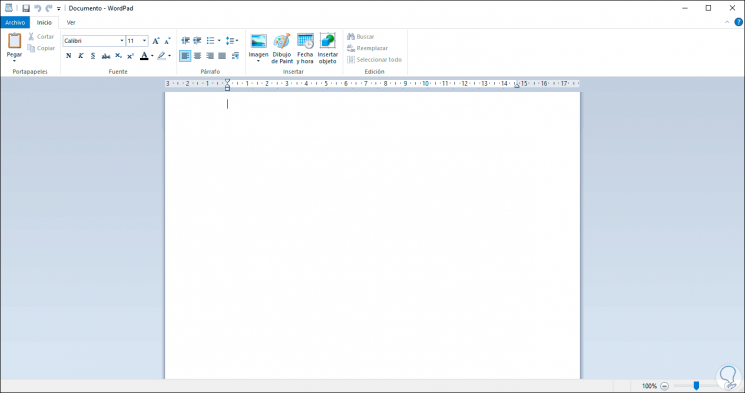 Cómo abrir WordPad en Windows 10 - Solvetic