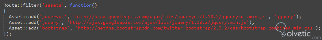 Añadiendo los Assets en Laravel - Solvetic