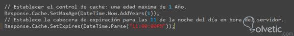 Cabecera de control de cache en ASP.NET MVC - Solvetic