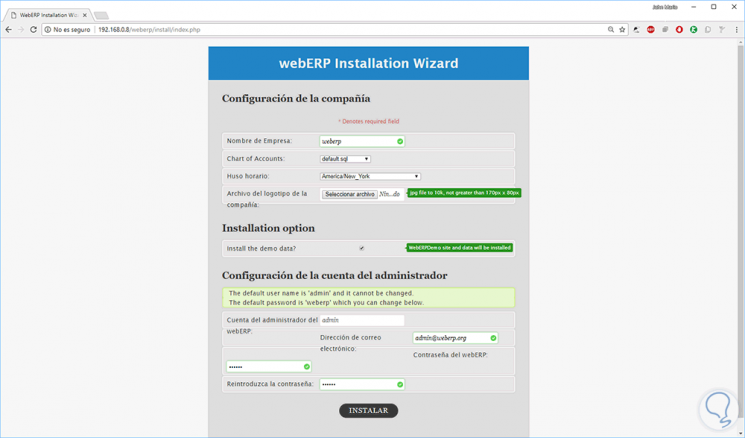 Cómo instalar webERP en Ubuntu 17 - Solvetic