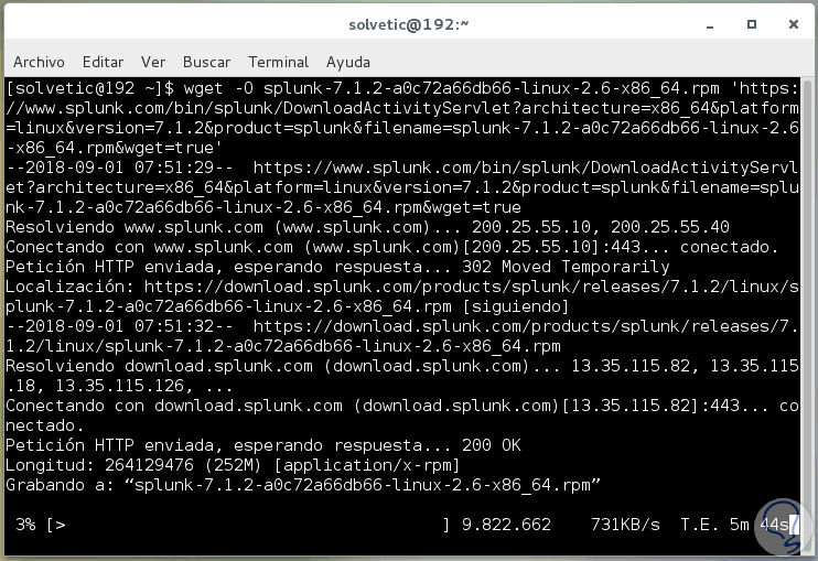 Cómo instalar Splunk en CentOS 7 Linux - Solvetic