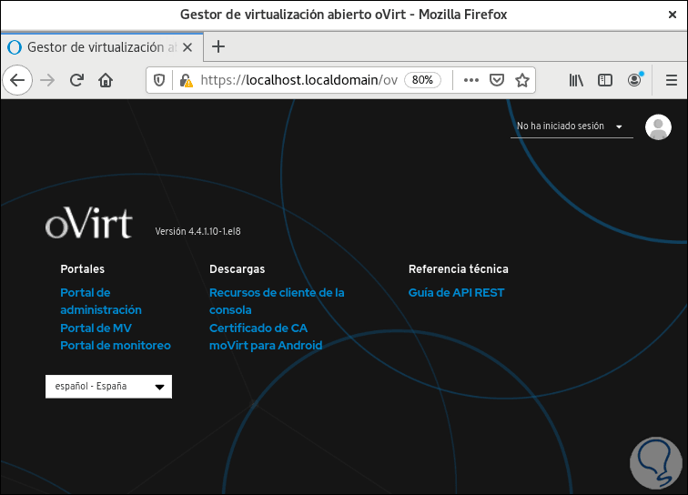 Cómo instalar oVirt CentOS 8 Open Virtualization Manager - Solvetic