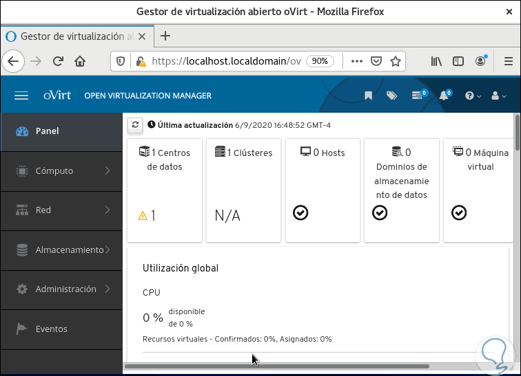 Cómo instalar oVirt CentOS 8 Open Virtualization Manager - Solvetic