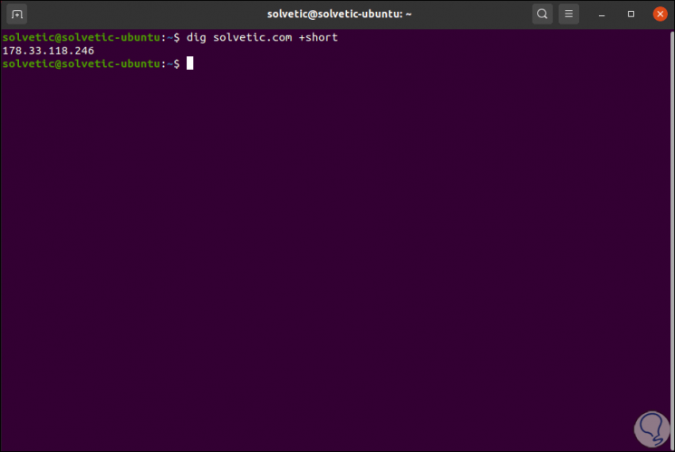 Cómo instalar DIG y NSLOOKUP en Linux | Comandos - Solvetic