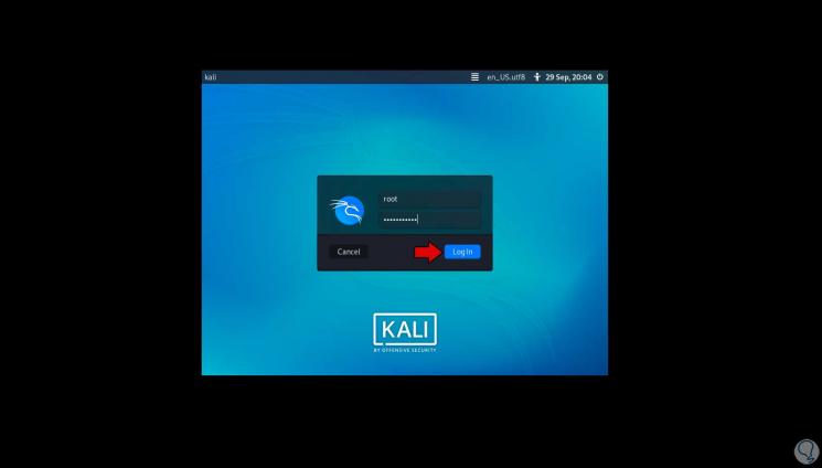 Cómo entrar en ROOT Kali Linux | Modo ROOT Login - Solvetic