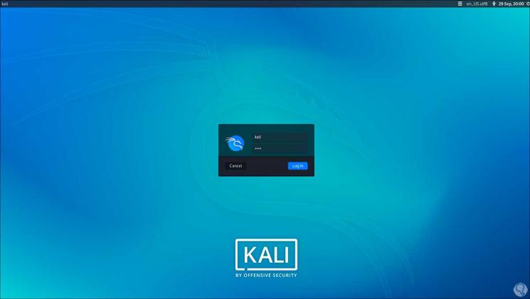 Cómo entrar en ROOT Kali Linux | Modo ROOT Login - Solvetic