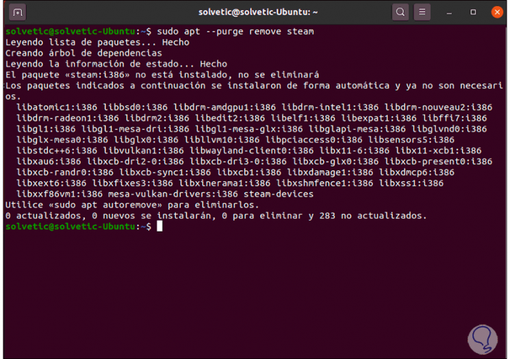 Desinstalar programas en Ubuntu 20.04 | FACIL y RAPIDO - Solvetic