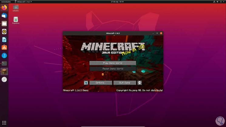 Cómo instalar Minecraft en Ubuntu 20.04 - Solvetic