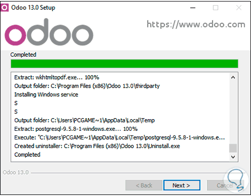 Instalar Odoo 13 Windows 10 - Solvetic