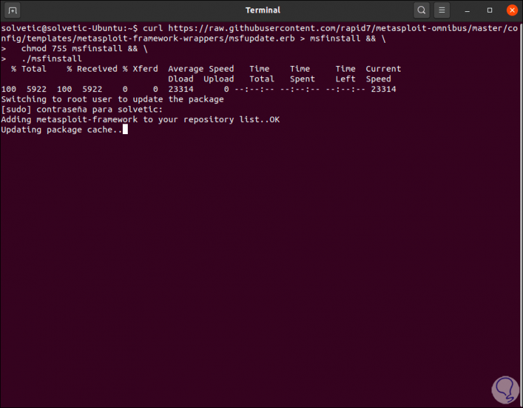 Instalar Metasploit en Ubuntu 20.04 - Solvetic